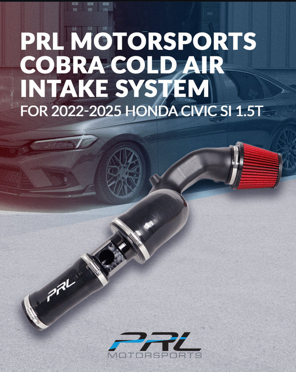 PRL COBRA COLD AIR INTAKE SYSTEM: CIVIC SI 1.5T 22-25 – DTR Motoring