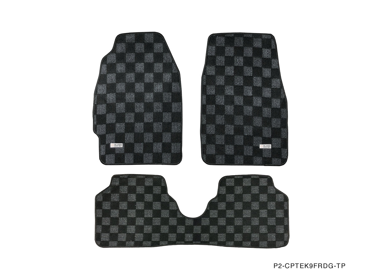 PHASE 2 FLOOR MATS: HONDA CIVIC EK3/EK9/EM1 (FRONT/REAR SET) – DTR Motoring